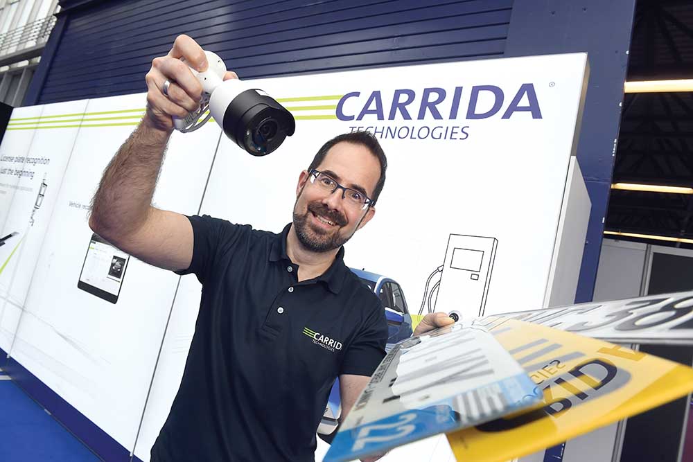 Carrida showcases Plate-i Dome camera | ITS International